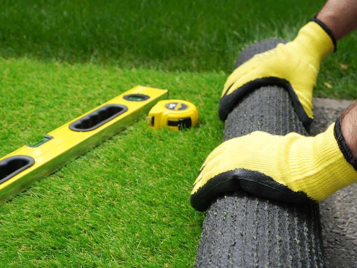 Artificial Grass Installation. How to Install Synthetic Turf?